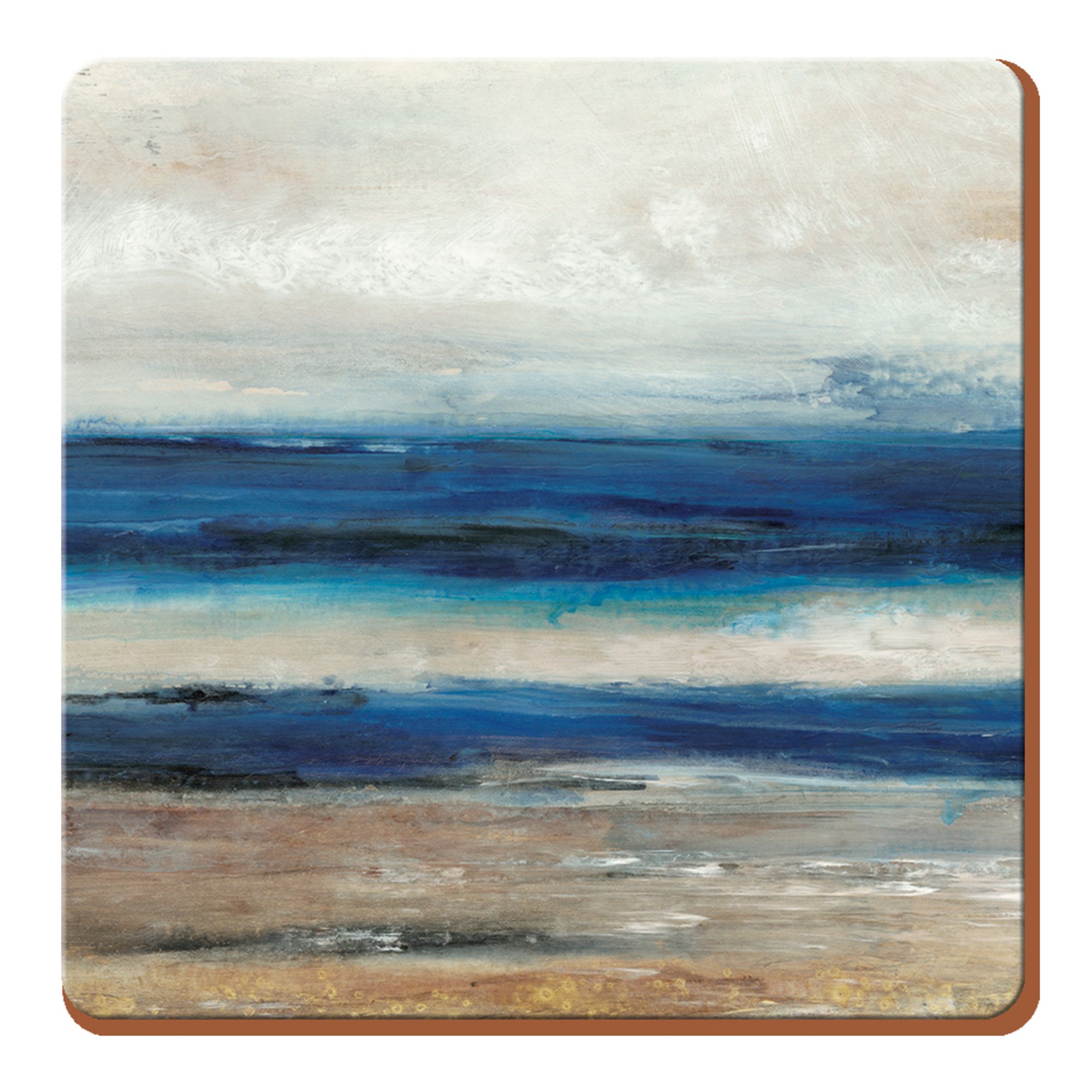 Creative Tops Blue Abstract Coasters (Set of 4) - Meubles