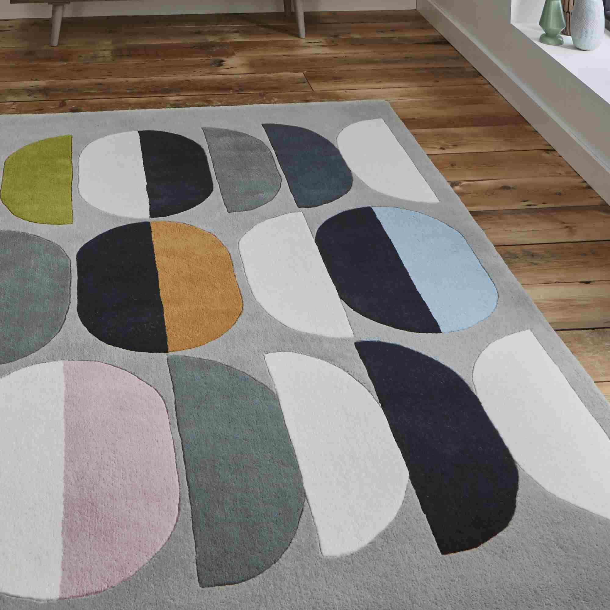 Inaluxe Composition Rug Multi Coloured (Multiple Sizes) - Meubles