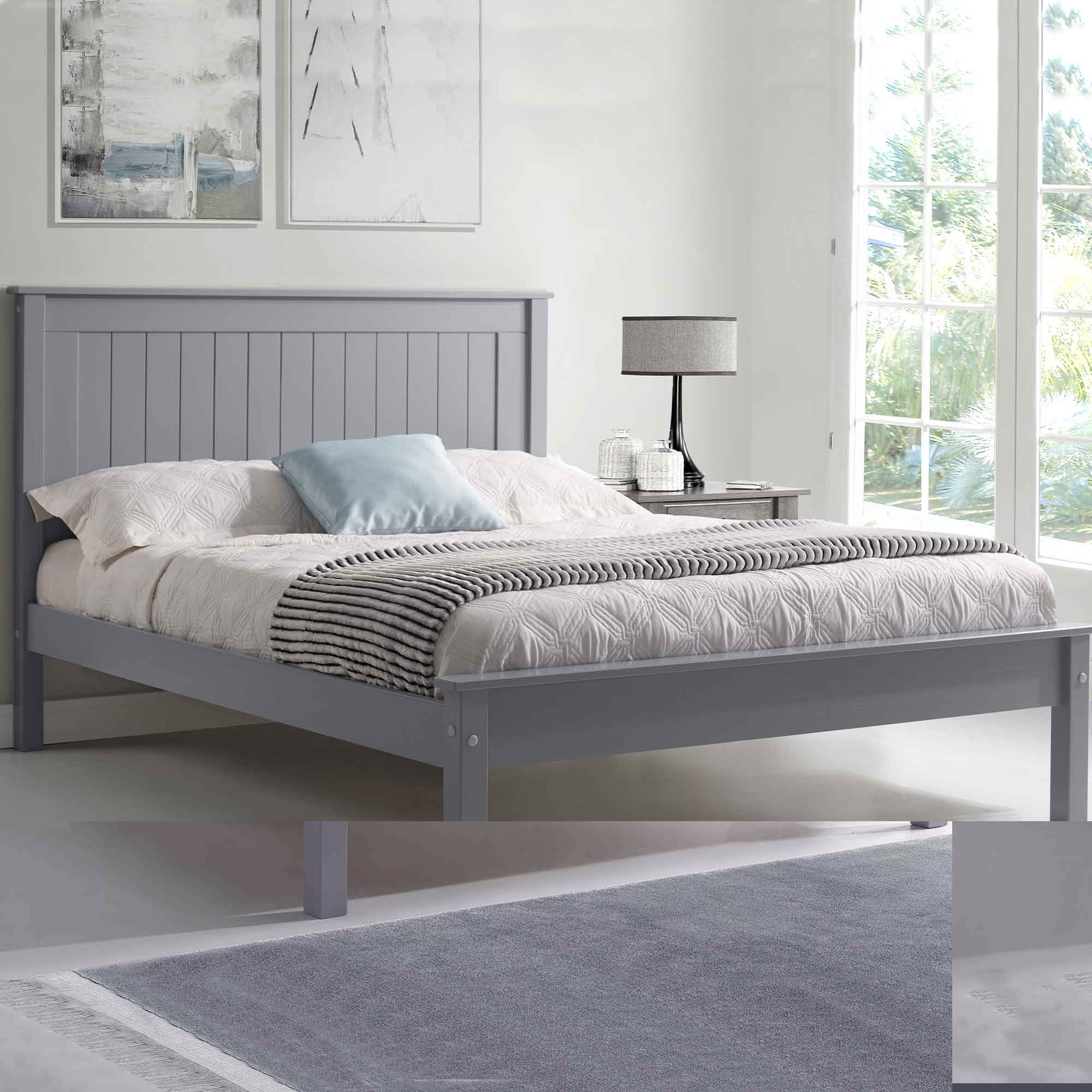 Taurus Bedstead | Taurus Bedstead Low End Grey | Shop Online Now - Meubles