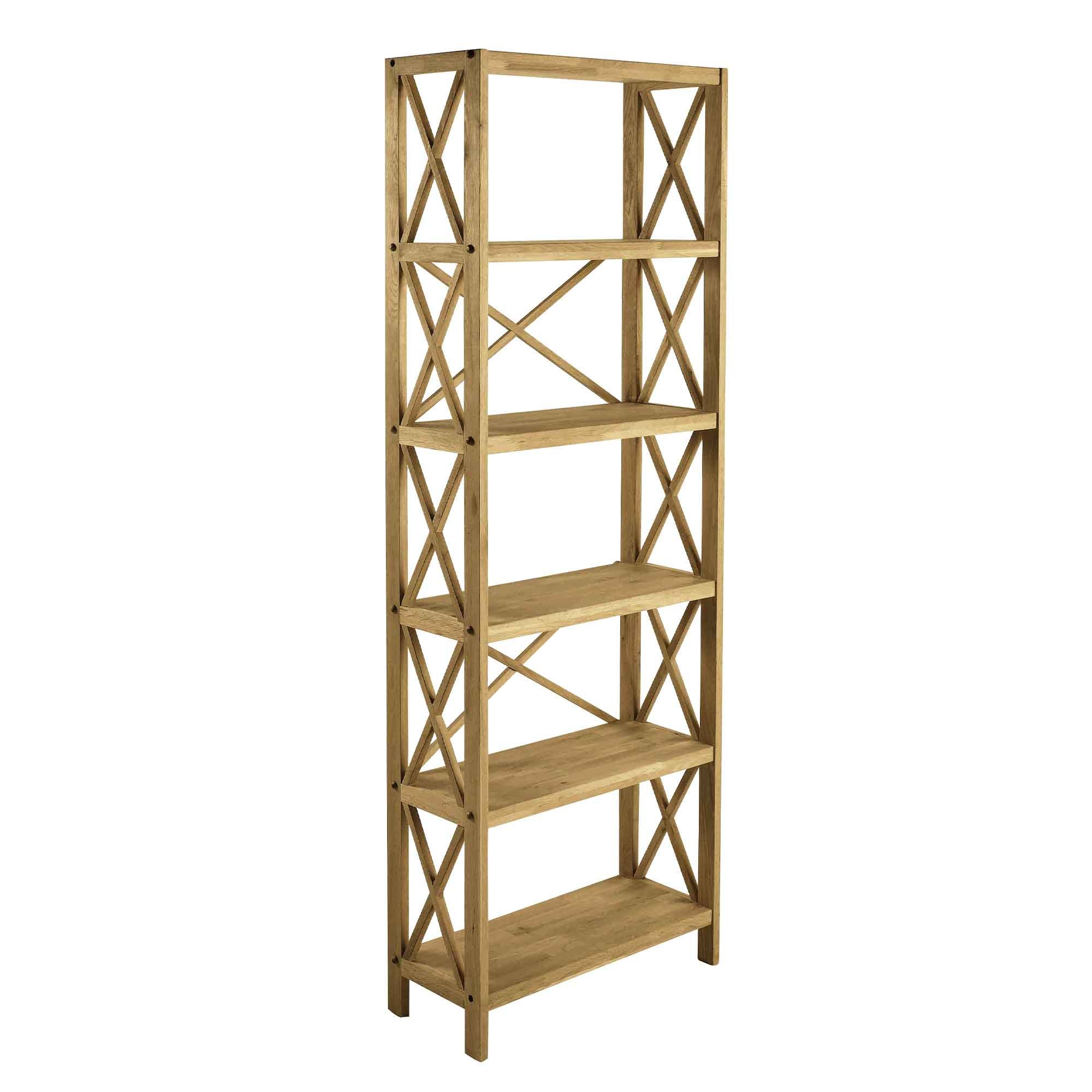 Royal Oak 4 Shelf Bookcase - Meubles