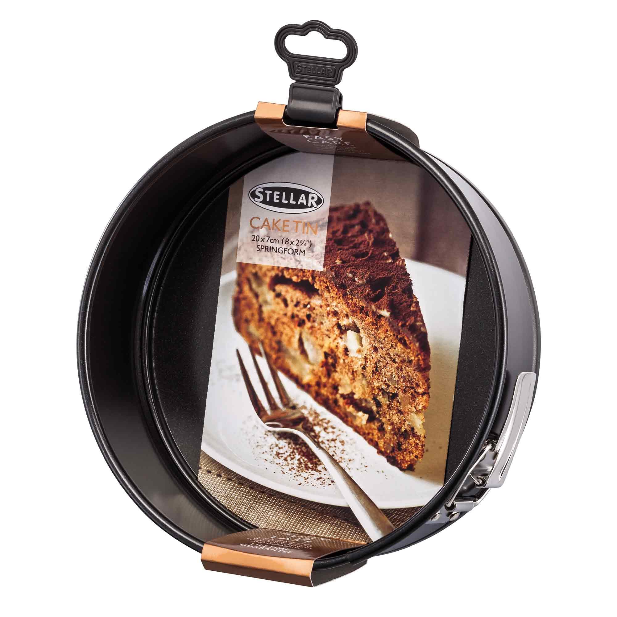 Stellar Non Stick Springform Round Cake Tin 21.5cm x 7 cm - Meubles