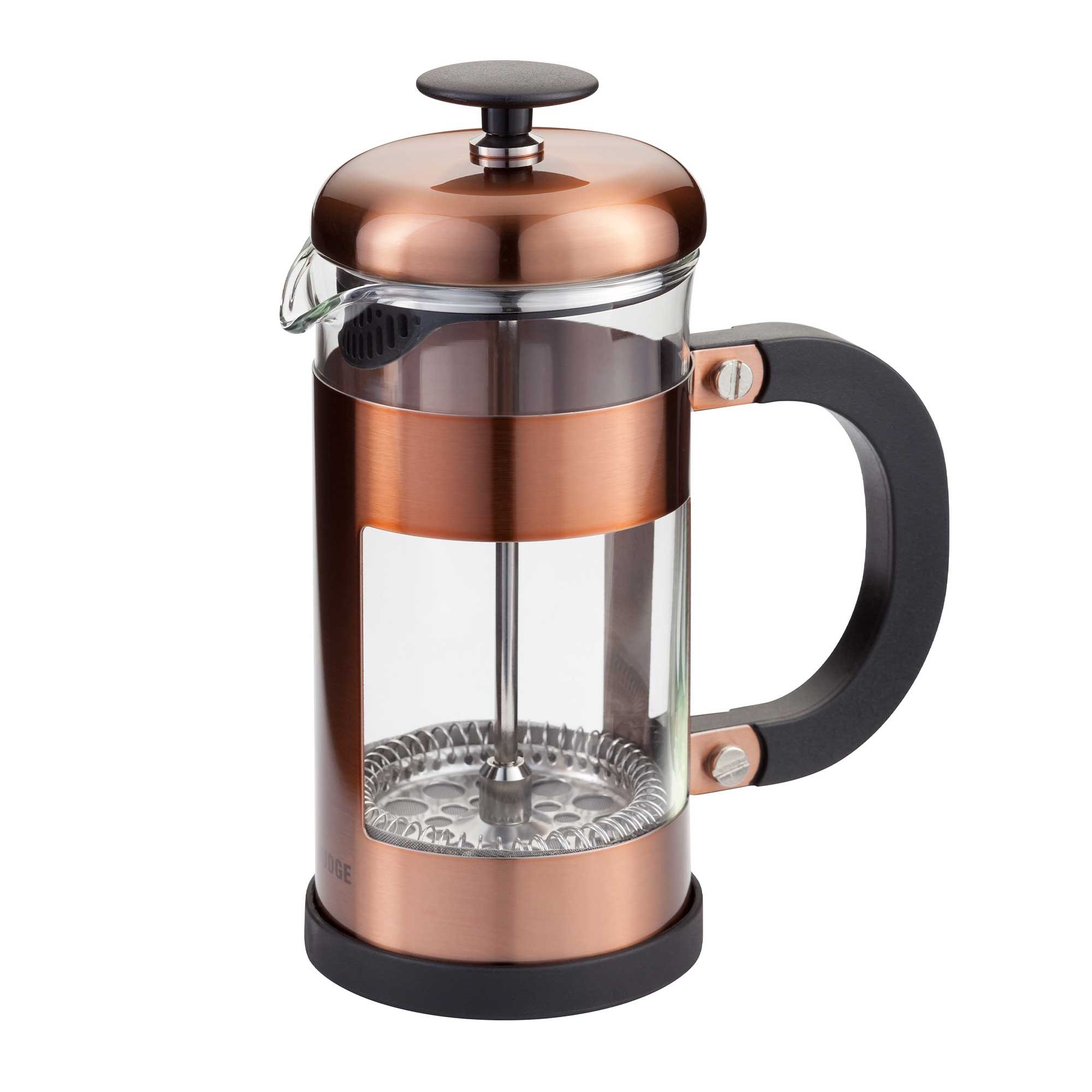 Judge 3 Cup Glass Cafetiere Copper - Meubles