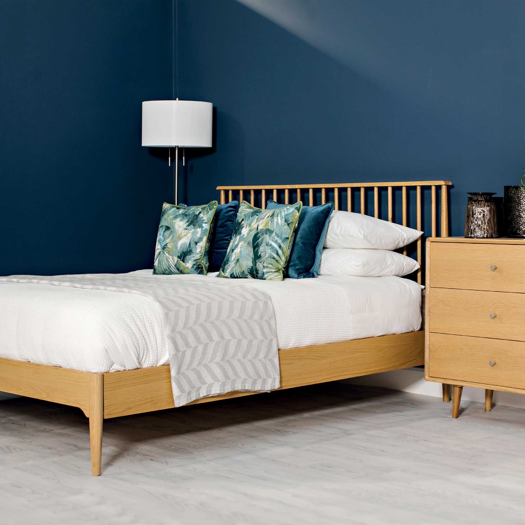 Jenson 1 Drawer Bedside Locker Light Oak - Meubles