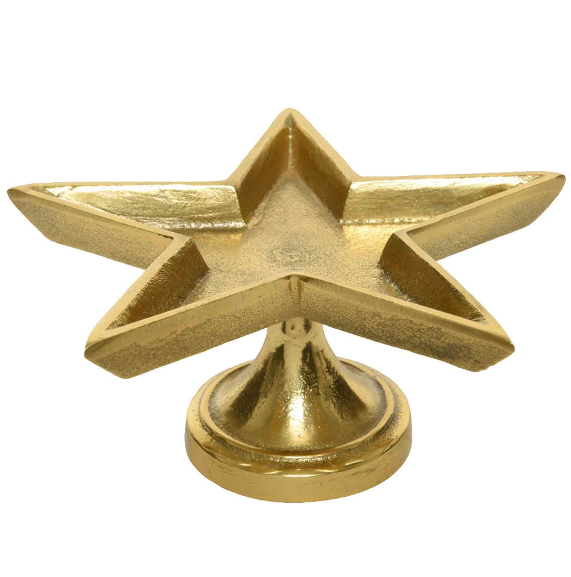 Flat Star Stand Gold 7.5cm - Meubles