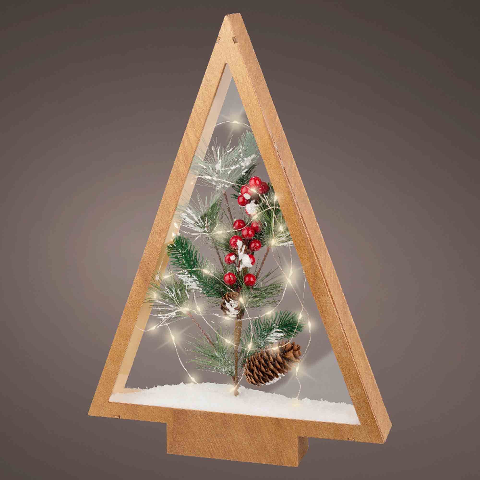 Micro LED Tree Shaped Decorative Light Warm White 47cm - Meubles