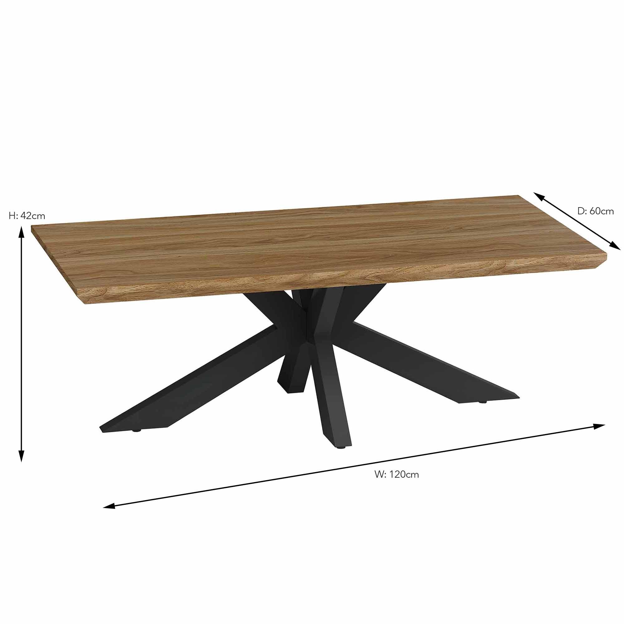 Manhattan Coffee Table Oak - Meubles