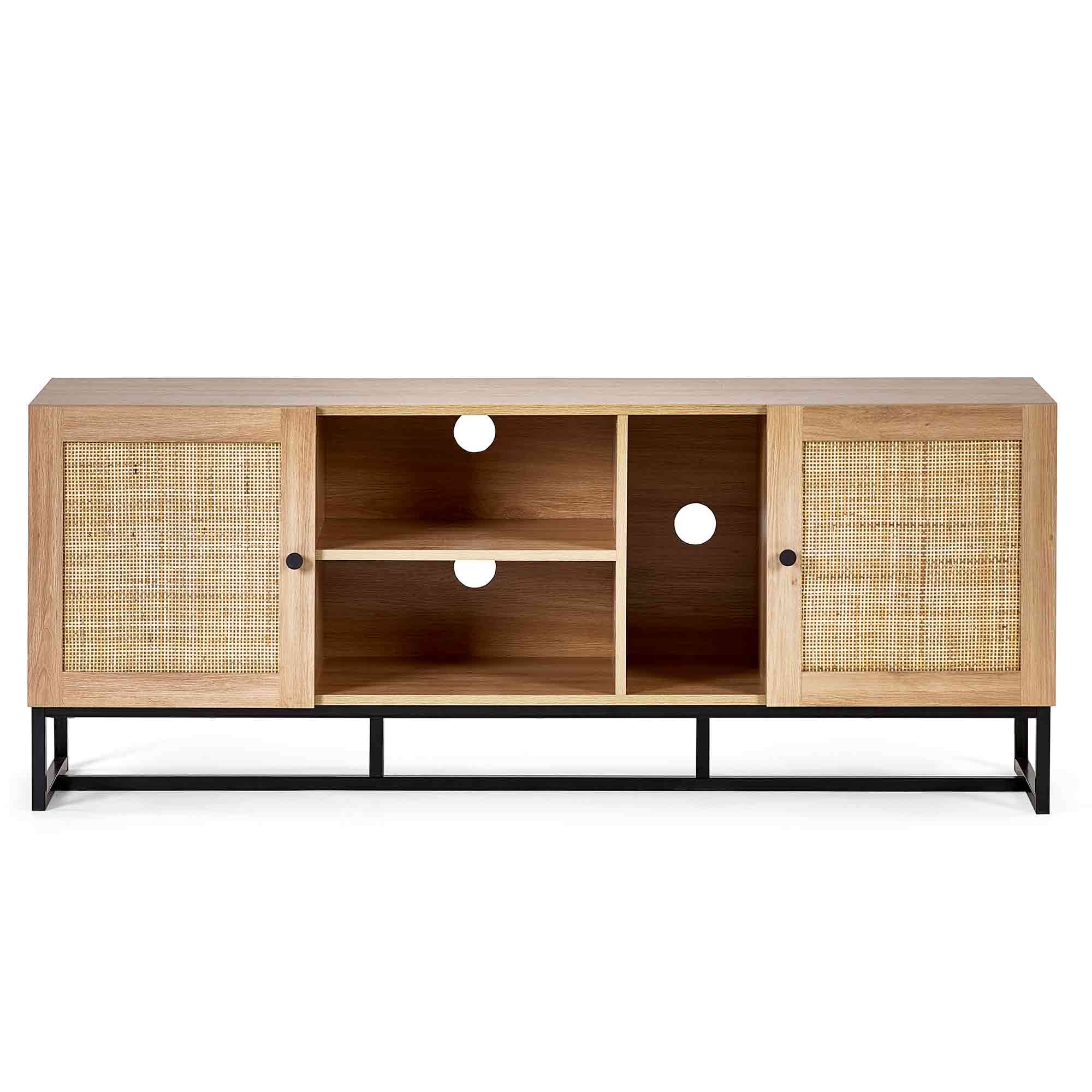 Calia TV/Entertainment Unit Black - Meubles