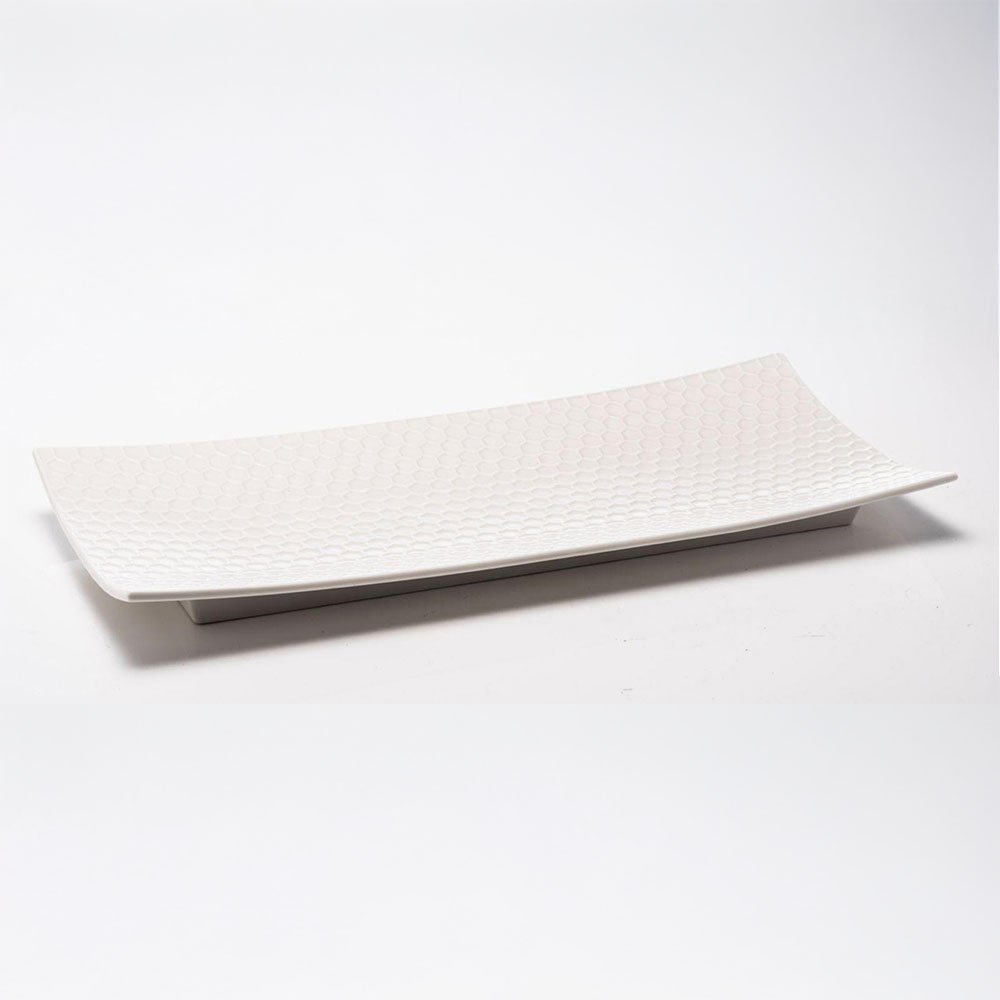 Newgrange Living Ceramic Sandwich Tray White - Meubles