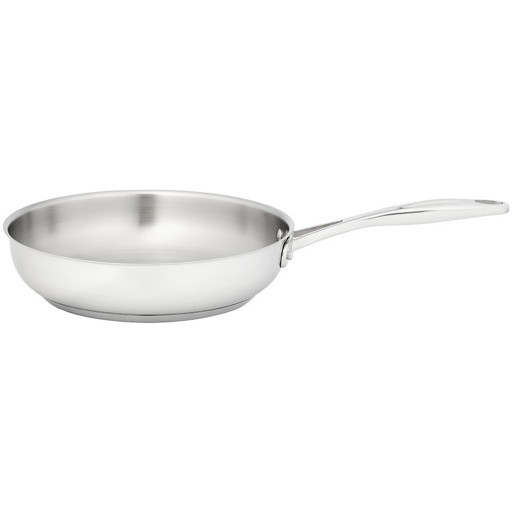 Stellar Profile Uncoated Stainess Steel 24cm Frying Pan - Meubles