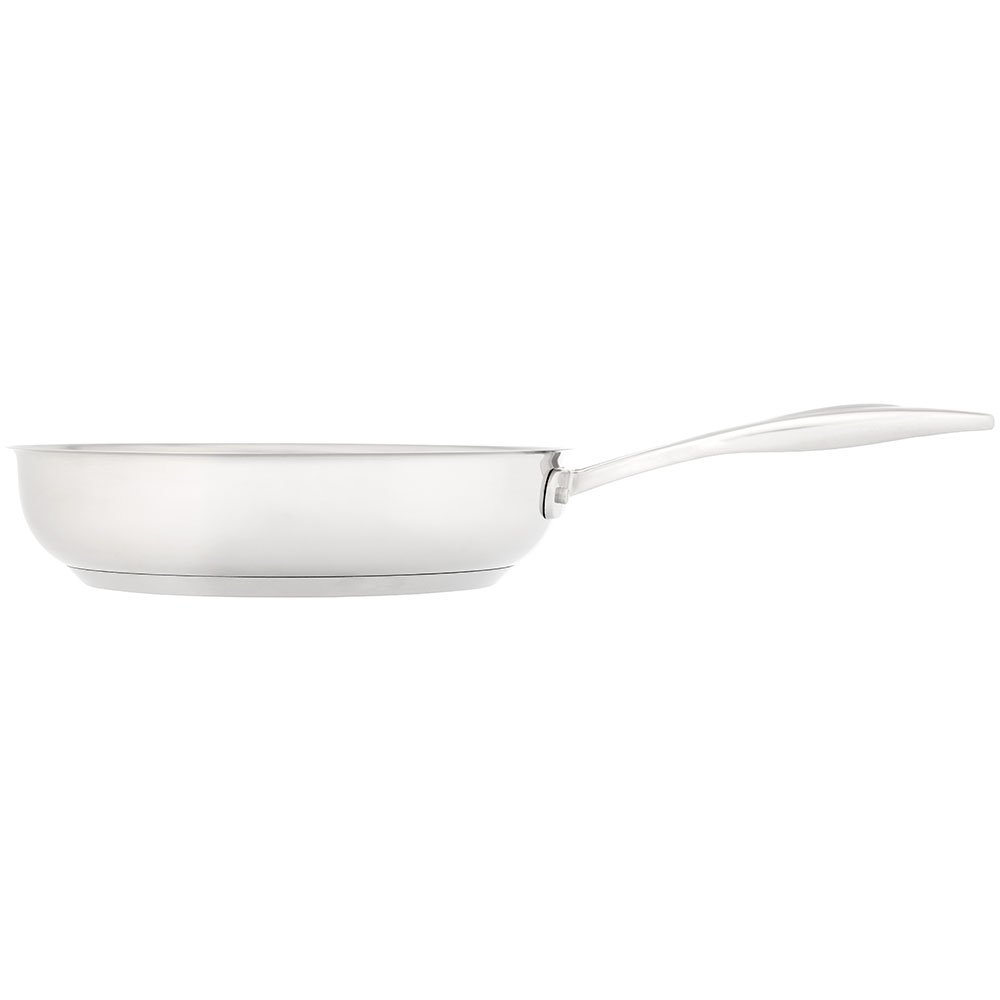 Stellar Profile Uncoated Stainess Steel 24cm Frying Pan - Meubles