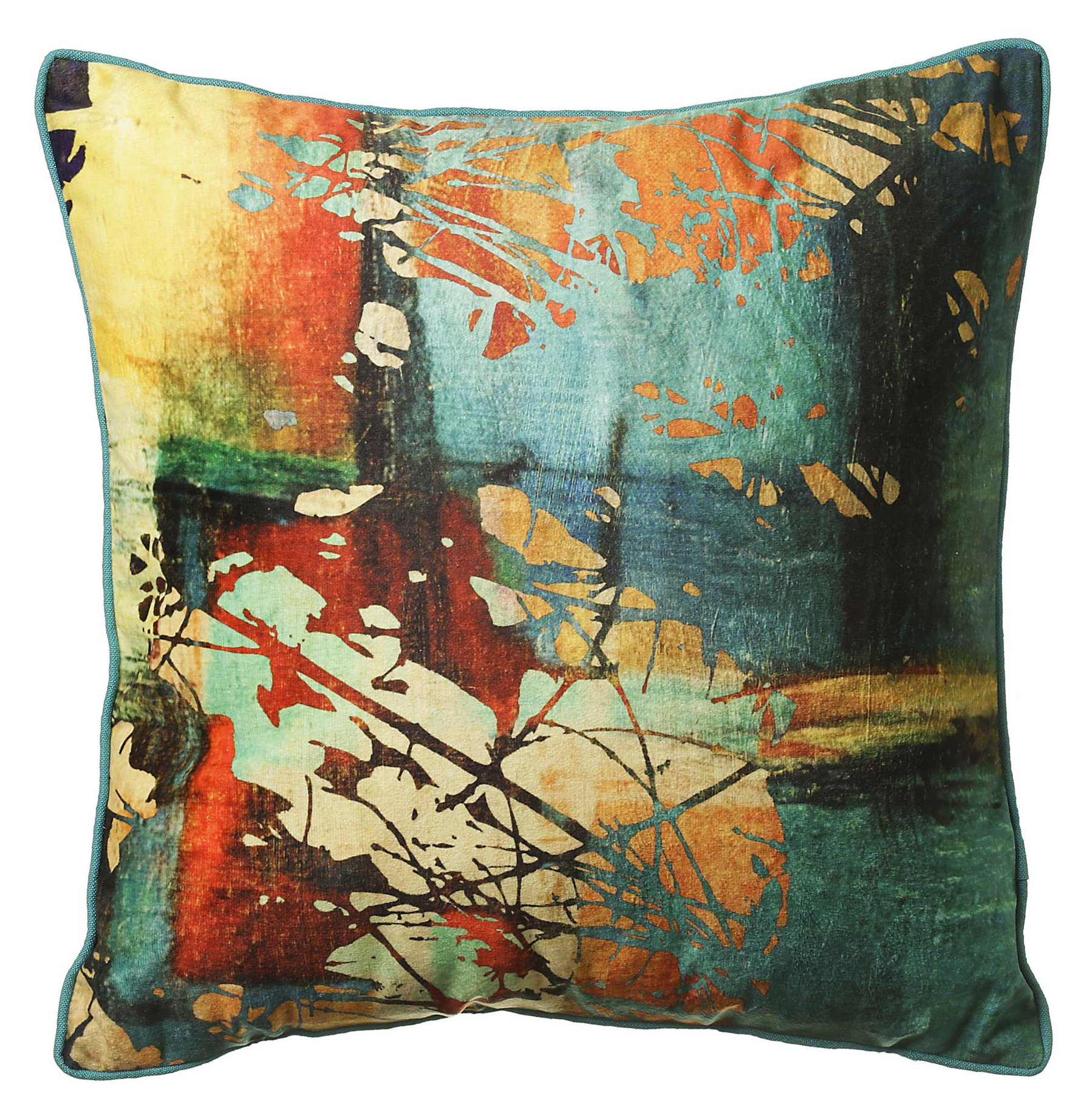 Scatterbox Scatter Box Impressions Teal/Green Cushion - Meubles