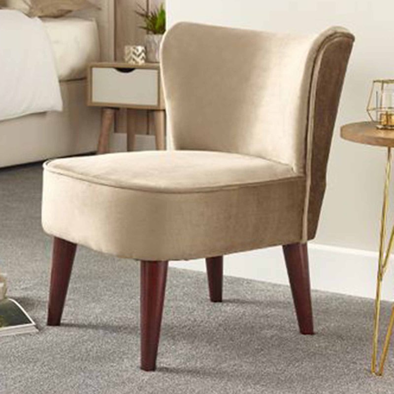Relyon Jessie Accent Chair Fabric Oatmeal - Meubles